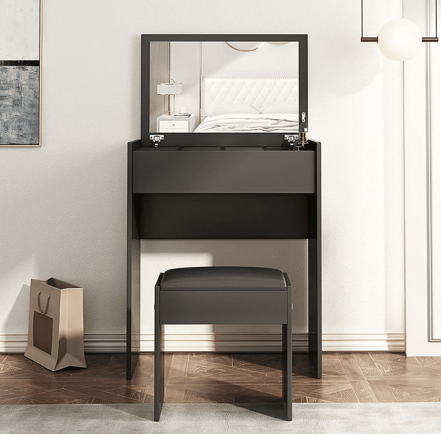 14 Must Try Modern Dressing Table Designs For Small Bedroom - Modern ...