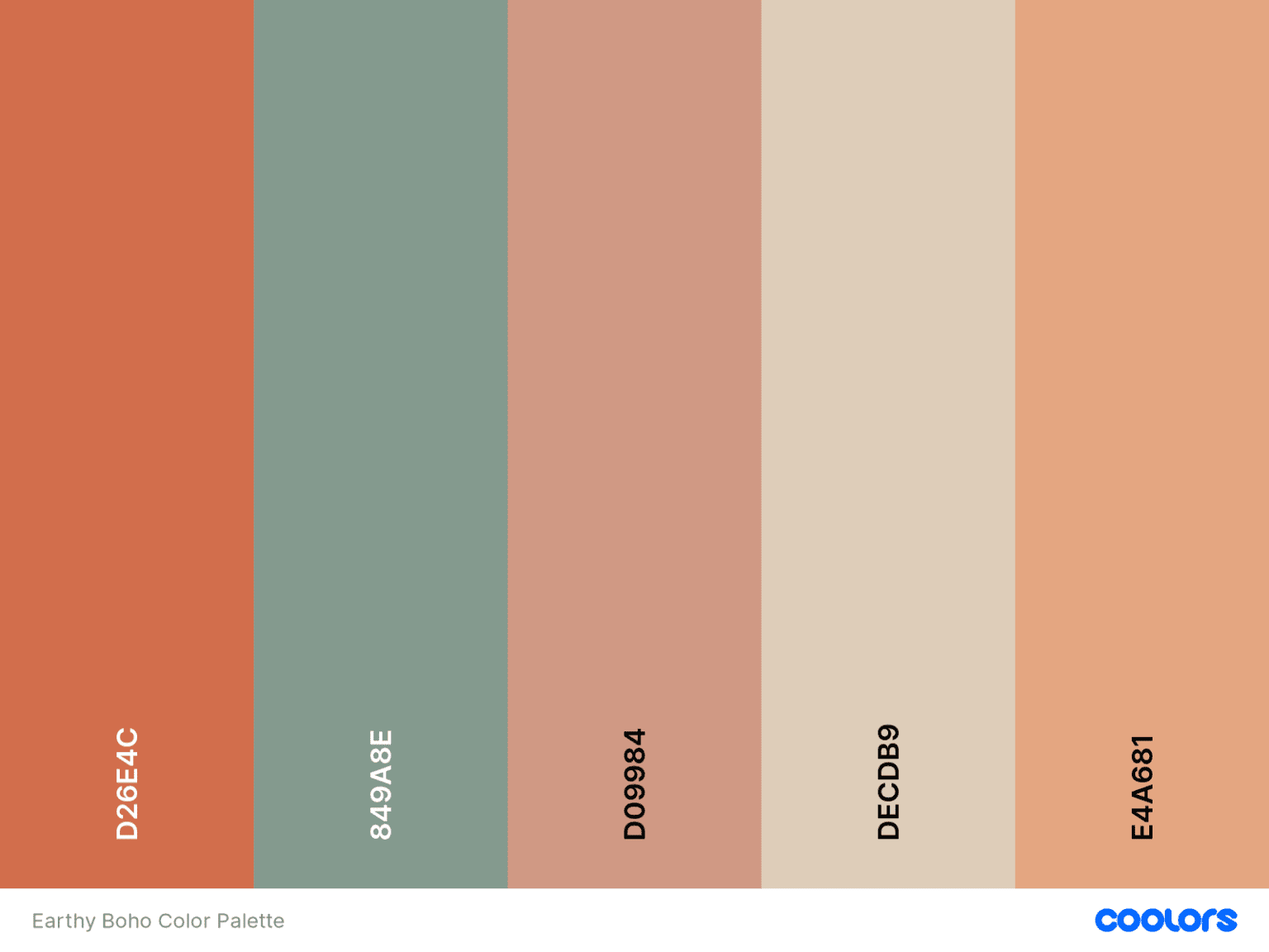 10 Boho Color Palette Ideas for a Cohesive Home - Modern Meets Boho