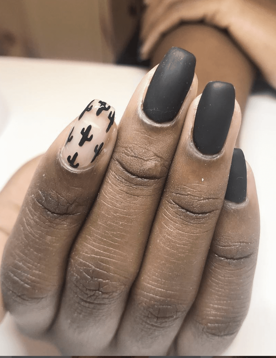 52 Aesthetic Cactus Nails You’ll Be Obsessed With - Modern Meets Boho