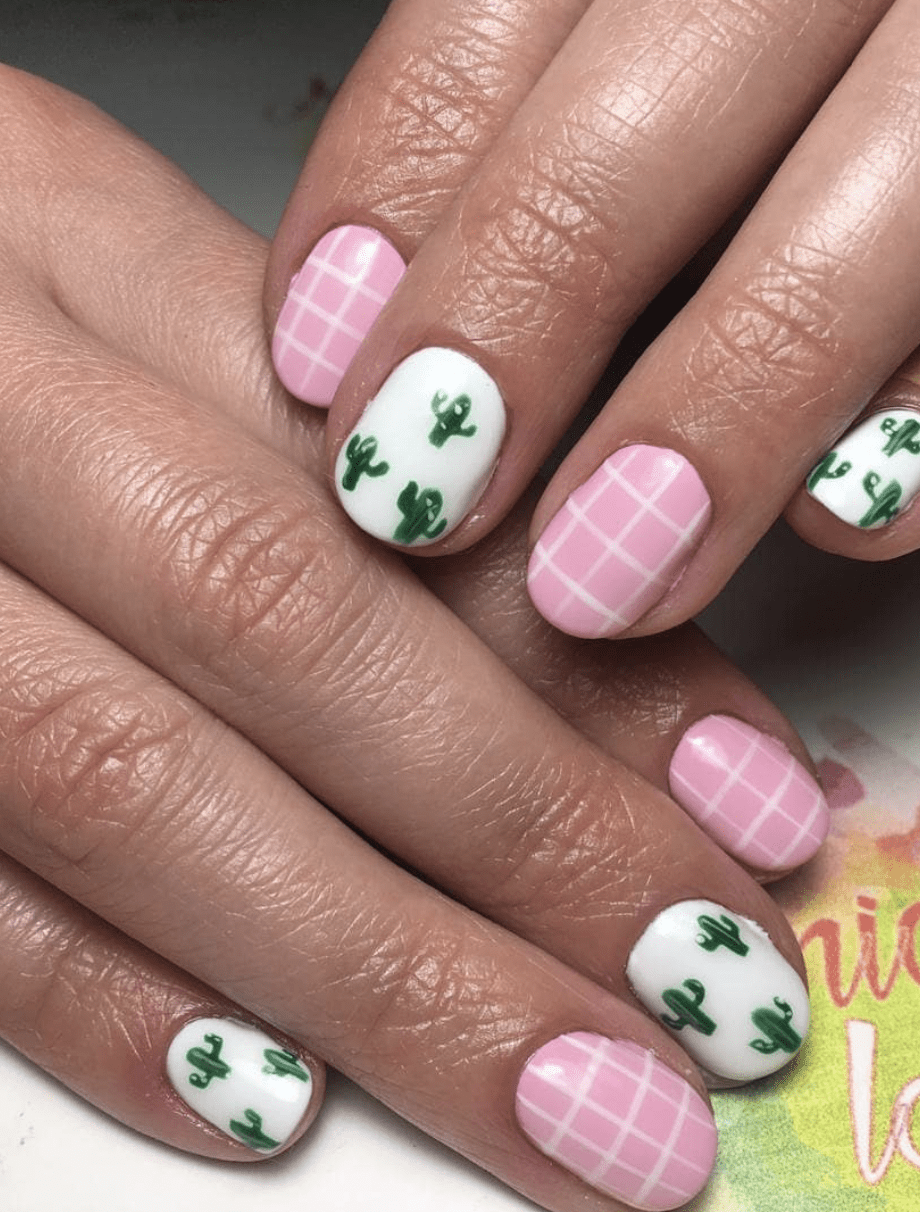 52 Aesthetic Cactus Nails You’ll Be Obsessed With - Modern Meets Boho