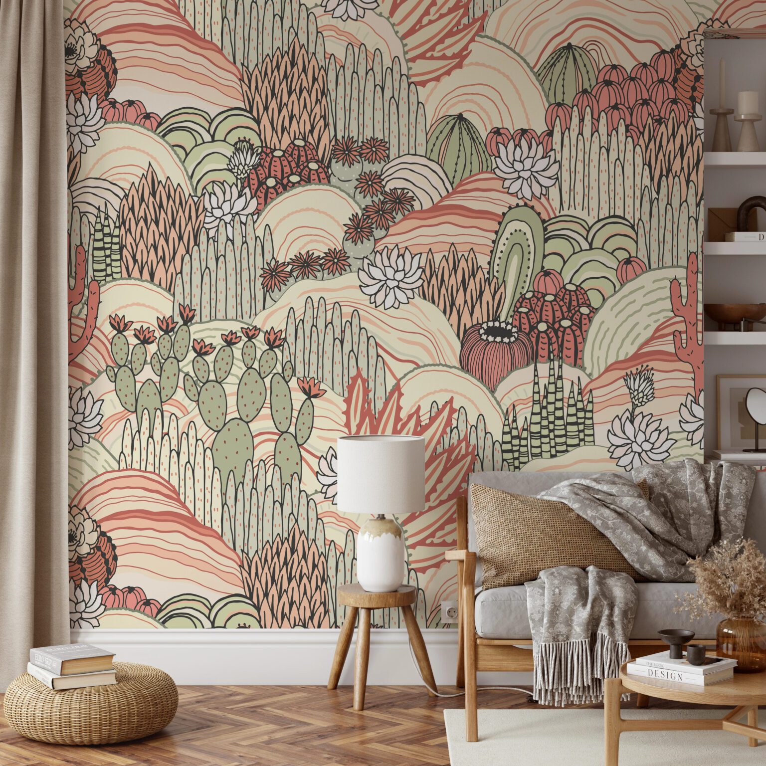 14 Best Boho Wallpaper Ideas to Enchant Your Home - Modern Meets Boho