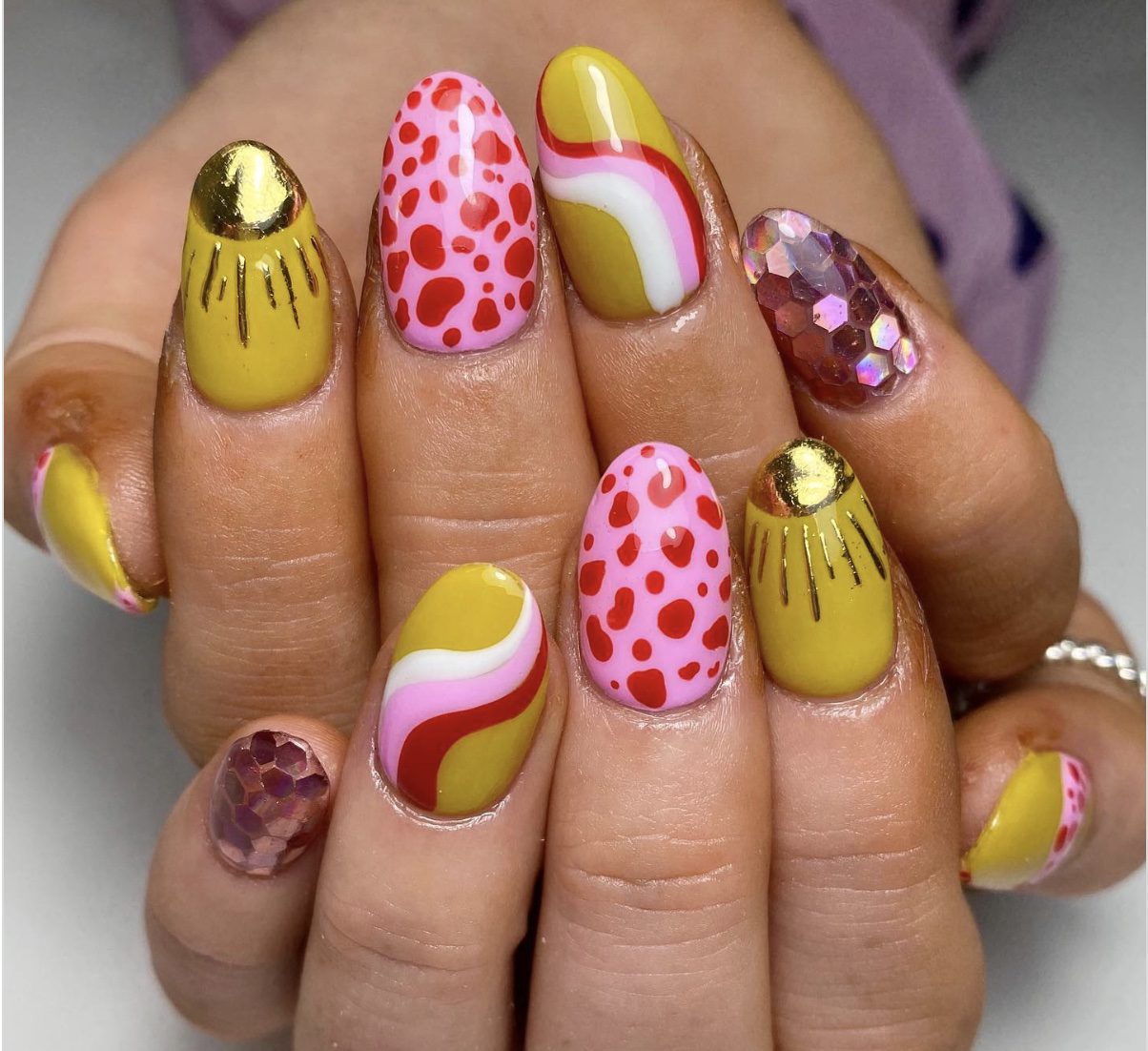 10 Groovy 70s Nail Trends for a Funky Look - Modern Meets Boho