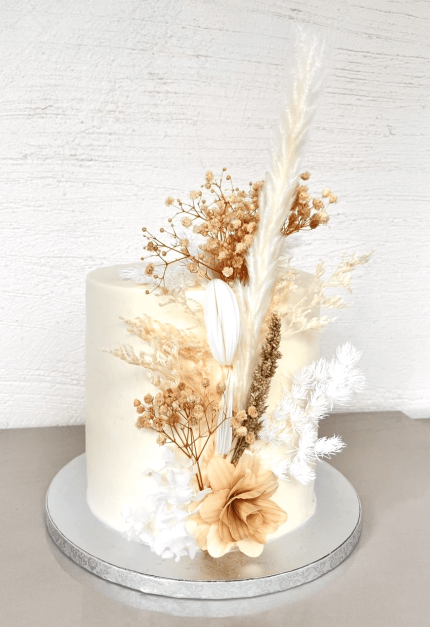20+ Boho Wedding Cake Ideas for Every Bohemian Theme - Modern Meets Boho